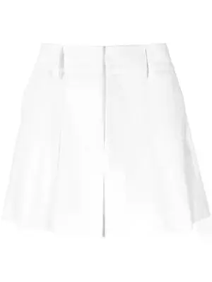 P.a.r.o.s.h Plissé Virgin Wool Blend Mini Skirt
