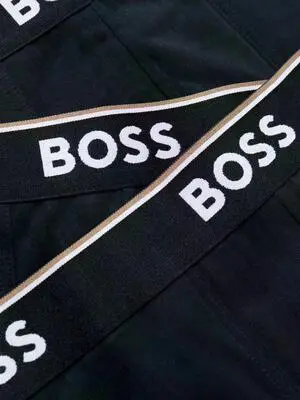 BOSS Logo-waistband Boxers - Blue