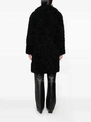 STAND STUDIO Camille Faux Shearling Coat