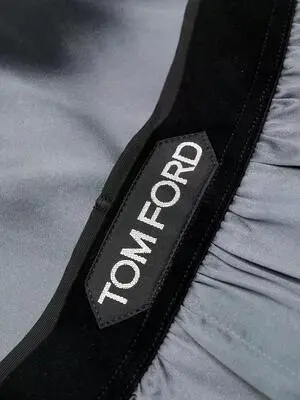 TOM FORD Logo-waistband Silk-blend Boxer Shorts