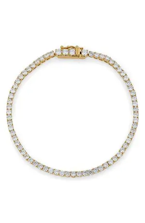 Nadri Tennis Cubic Zirconia Bracelet - Gold