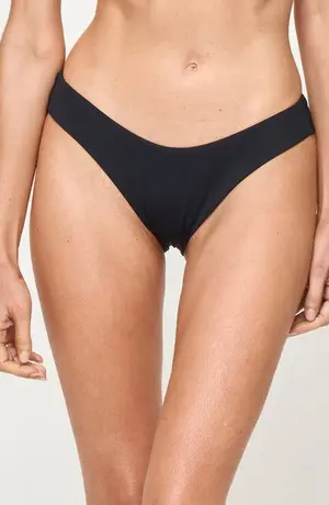 L*Space Rocky Full Bikini Bottoms - Black