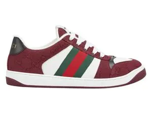 Gucci Screener Sneakers - Rosso Ancora