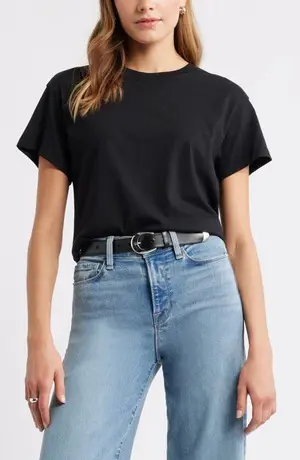 Treasure & Bond Straight Hem T-shirts For Women