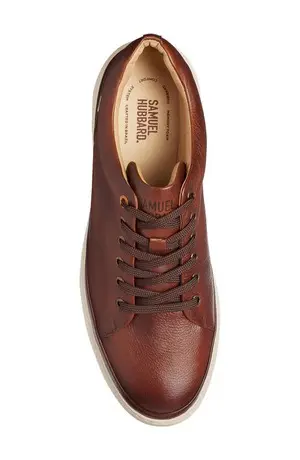 Samuel Hubbard Featherlight Fast Sneaker - Cognac Leather