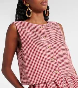 Posse Rio Gingham Cotton Top