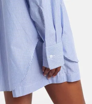 Hunza G Striped Cotton Poplin Shirt