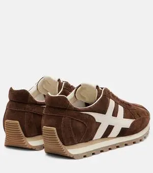 Hogan H671 Suede Sneakers