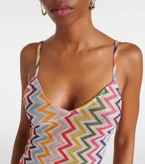 Missoni Zigzag Open-back Maxi Dress