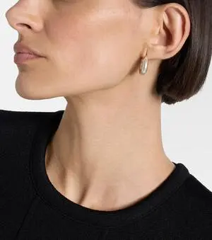 JIL SANDER Small Hoop Earrings