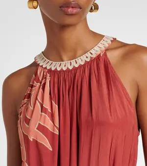 Velvet By Graham & Spencer Odessa Printed Maxi Dress