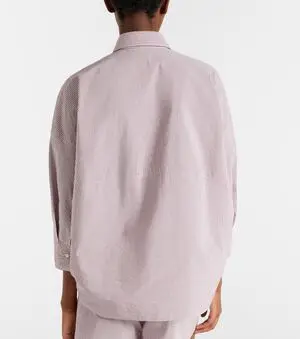 Brunello Cucinelli Striped Shirt - Red