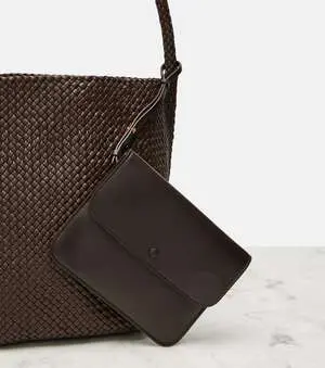 THE ROW N/s Park Medium Woven Shopper
