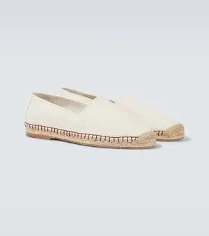 Brunello Cucinelli Leather Espadrilles - White