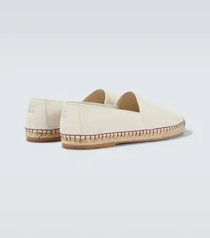 Brunello Cucinelli Leather Espadrilles - White
