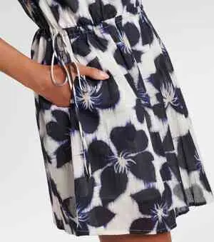 Velvet By Graham & Spencer Hazel Floral Cotton Voile Minidress