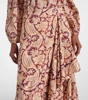 Ulla Johnson Sabina Printed Maxi Skirt - Multicoloured