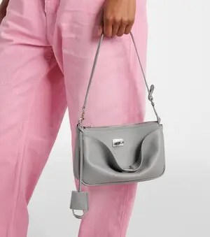 Balenciaga Rodeo Sling Leather Shoulder Bag