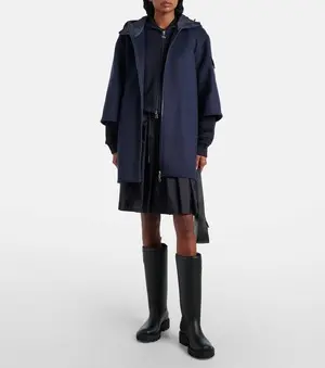 Moncler Wool-blend Cape