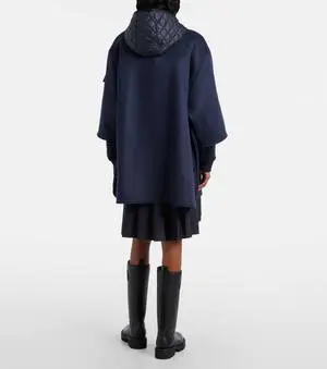 Moncler Wool-blend Cape