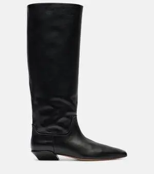 Paris Texas Bettina 25 Leather Knee-high Boots
