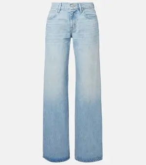 SLVRLAKE Mica Wide-leg Jeans - Blue