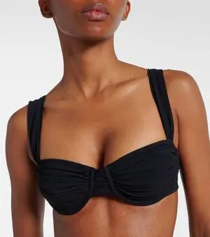 Faithfull The Brand Sol Bikini Top - Black