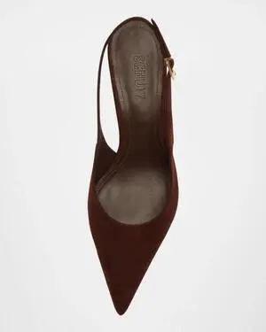 Schutz Alicia Slingback Pumps - Root Brown
