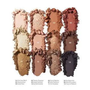 MORPHE Flickering Sands Eyeshadow Palette 15g - One-color