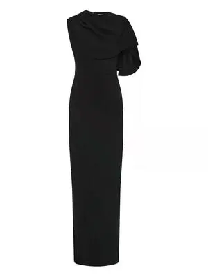 Rebecca Vallance Asymmetric Draped Dress