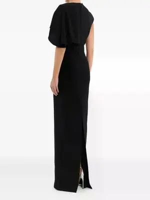 Rebecca Vallance Asymmetric Draped Dress