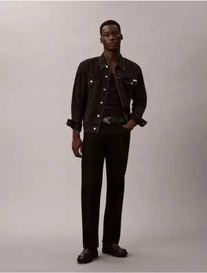 Calvin Klein Classic Trucker Jacket - Black