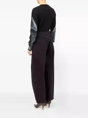 MAISON MARGIELA High-waisted Button-fly Jeans