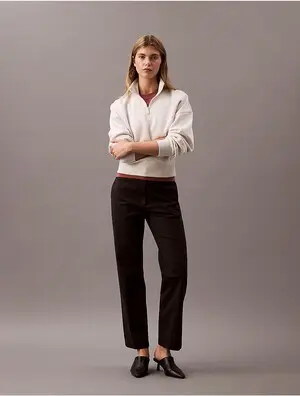 Calvin Klein Straight Leg Pants For Women