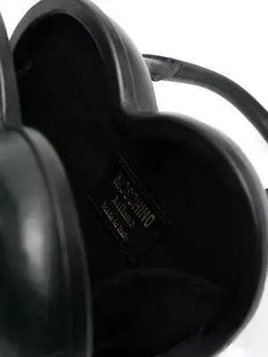 Moschino Padlock-detail Leather Tote Bag