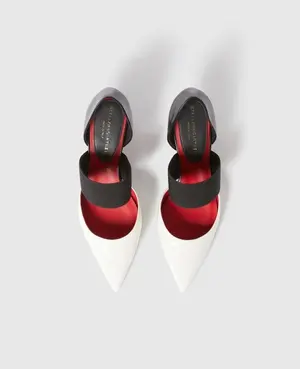 Stella McCartney Elsa Strap Kitten Heels