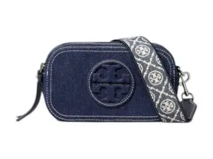 Tory Burch Miller Denim Mini Crossbody