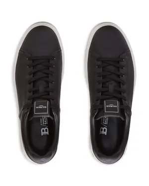 Balmain Lace Up Sneakers - Black