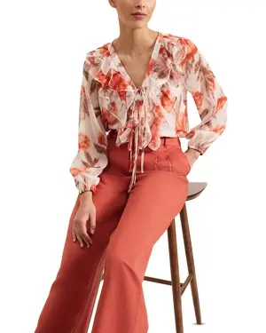 PHASE EIGHT Ivana Printed Blouse