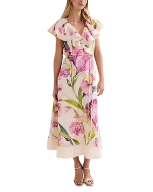 PHASE EIGHT Matilda Floral Print Midi Dress - Multi