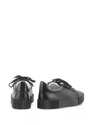 HOGL Leather Sneakers With Zip Detail