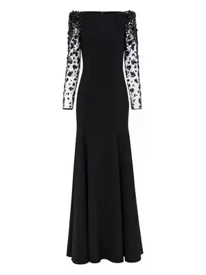 Jenny Packham Sylvia Maxi Dress - Black