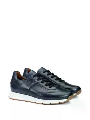 Lloyd Leather Lace-up Sneakers - Blue