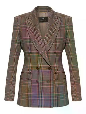 Etro Checked Outerwear For Women