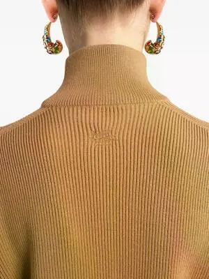 Etro Wool High Neck Sweater