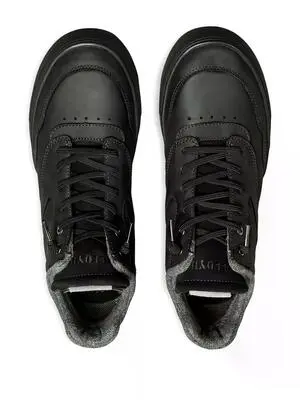 Lloyd Ellison Textured Leather Sneakers