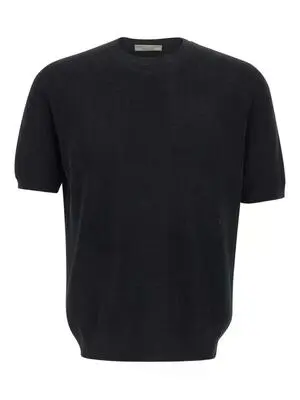FILIPPO DE LAURENTIIS Ribbed Short-sleeve T-shirt