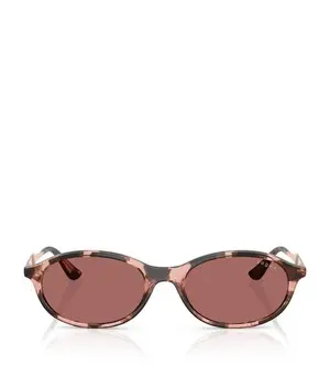 VOGUE Oval Sunglasses - Pink