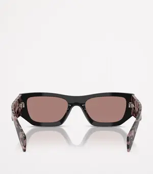 Prada Acetate Pr A01s Sunglasses - Black