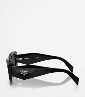 Prada Acetate Pr B18s Sunglasses - Black